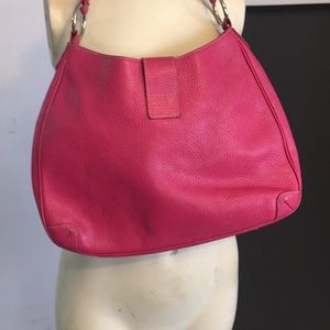 LK Bennett | Bags | Lk Bennett Pebbled Pink Purse Soft Leather | Poshmark